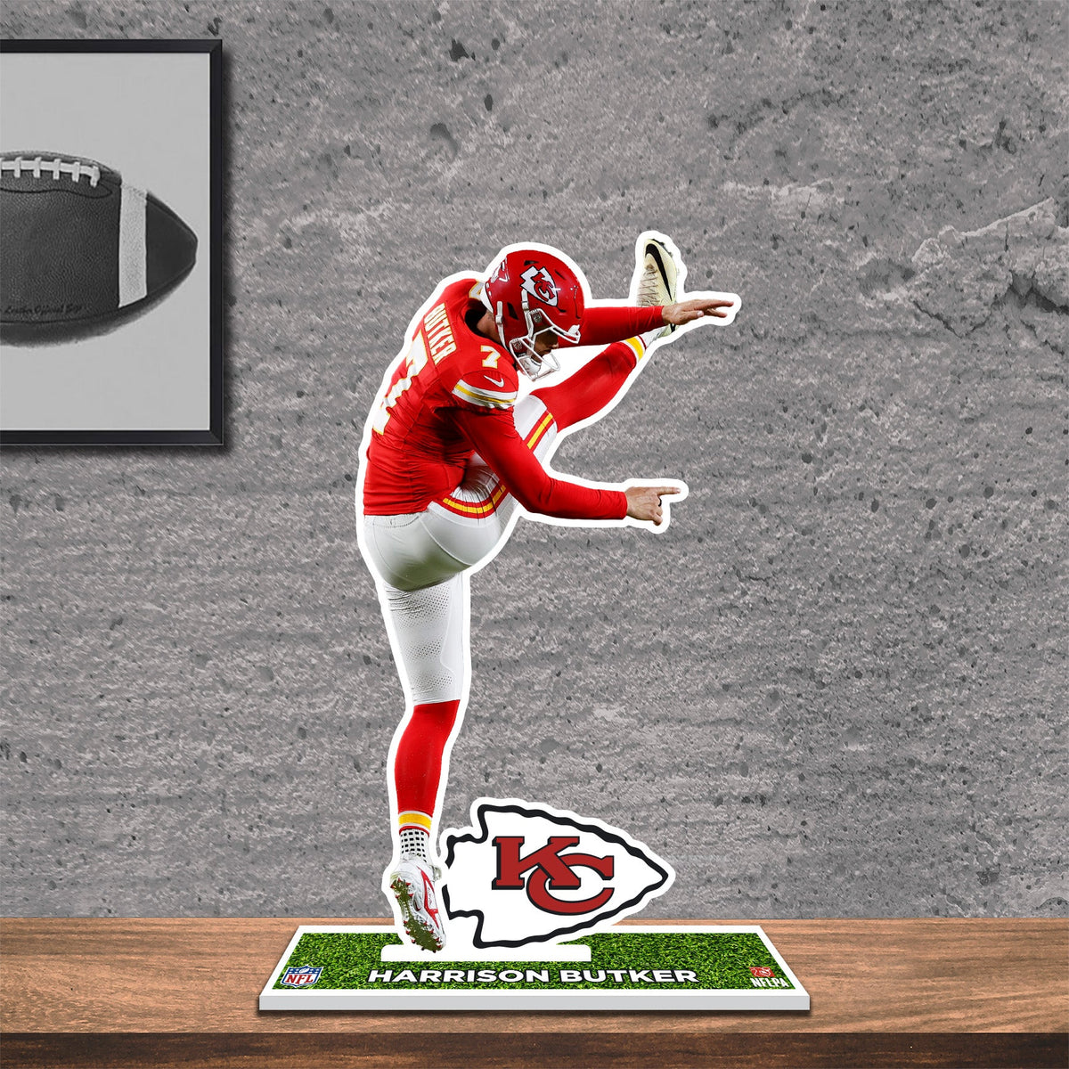 NFL Kansas City Chiefs Harrison Butker Player Standee – UPI Marketing, Inc.