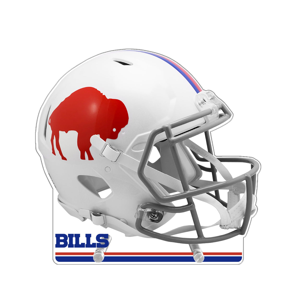 NFL Buffalo Bills Throwback Helmet Standee – UPI Marketing, Inc.