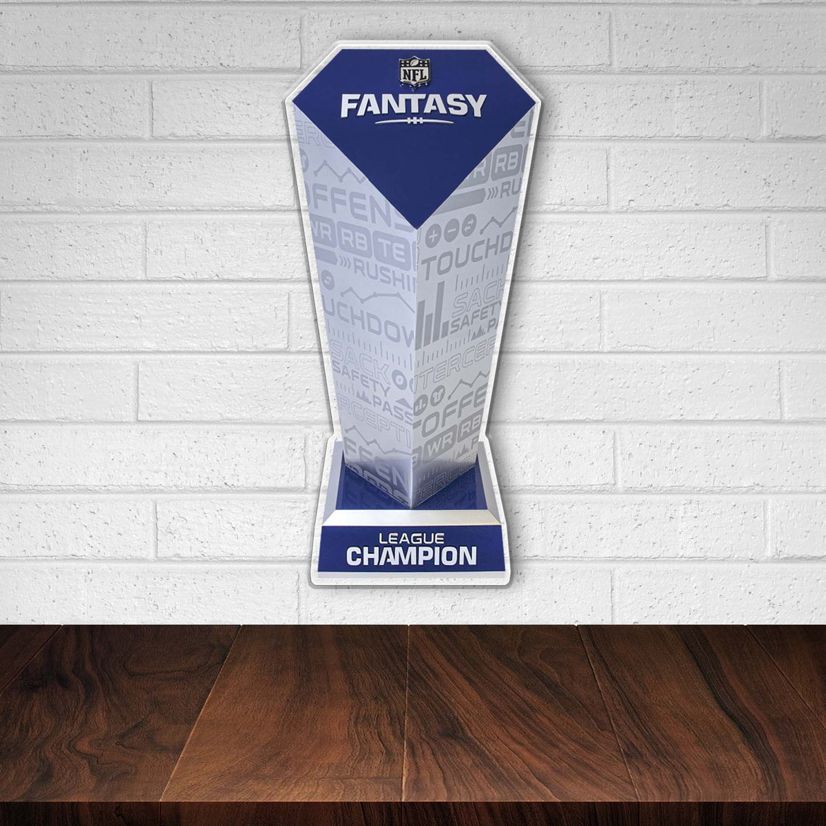 NFL Fantasy Football Trophy Acrylic Plaque – UPI Marketing, Inc.