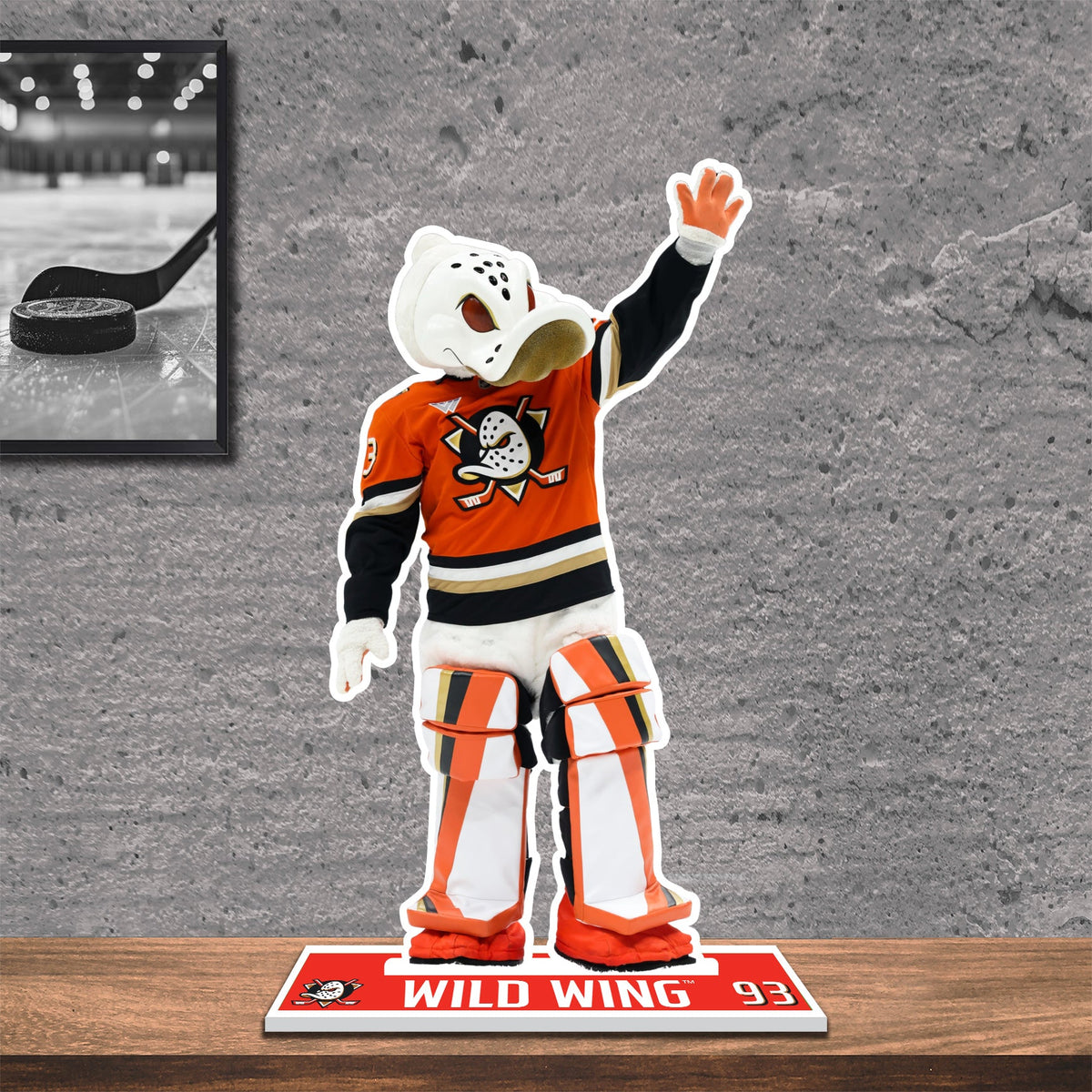 NHL Anaheim Ducks Mascot Wild Wing Standee – UPI Marketing, Inc.
