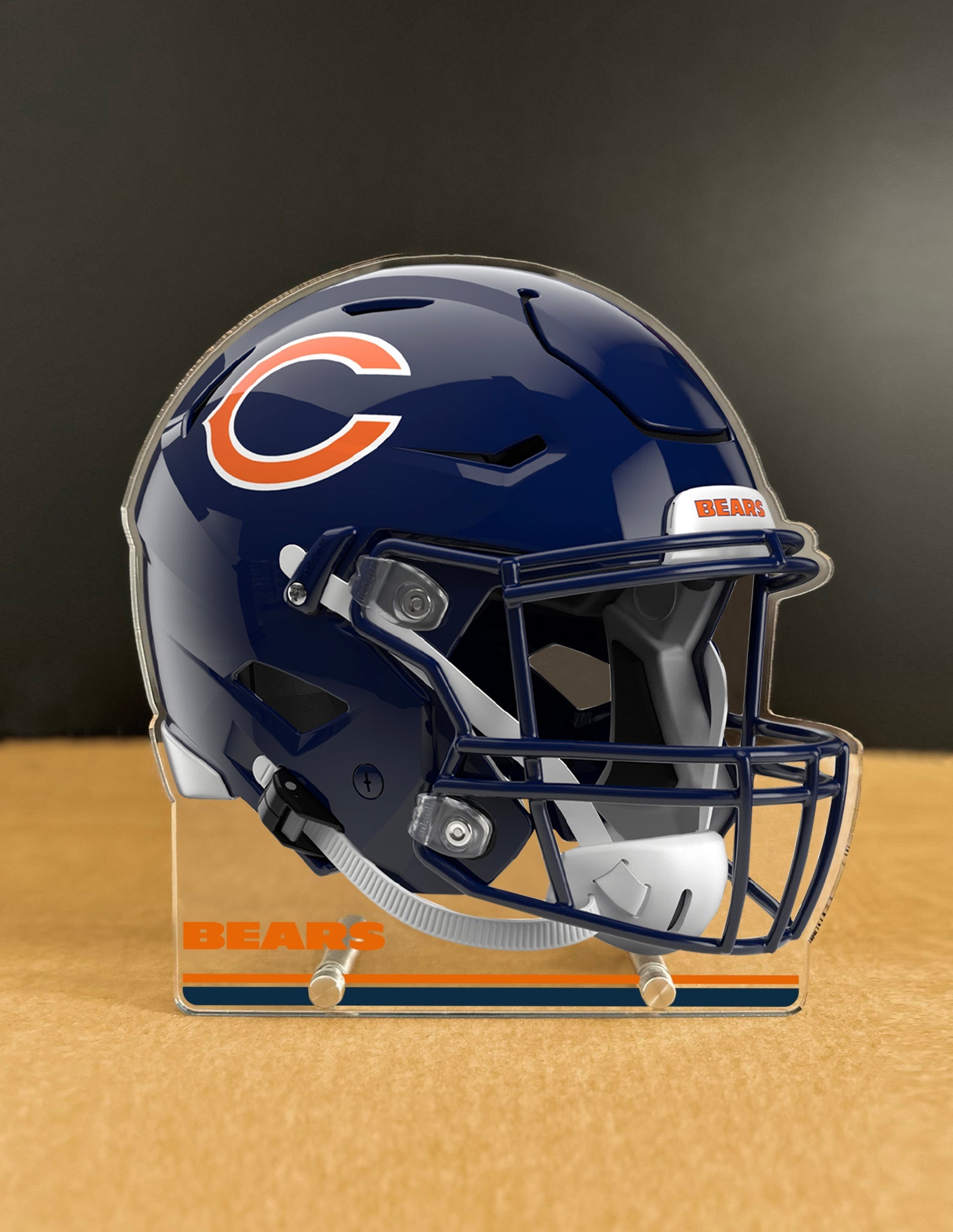 NFL Chicago Bears Acrylic Speed Helmet Standee – UPI Marketing, Inc.