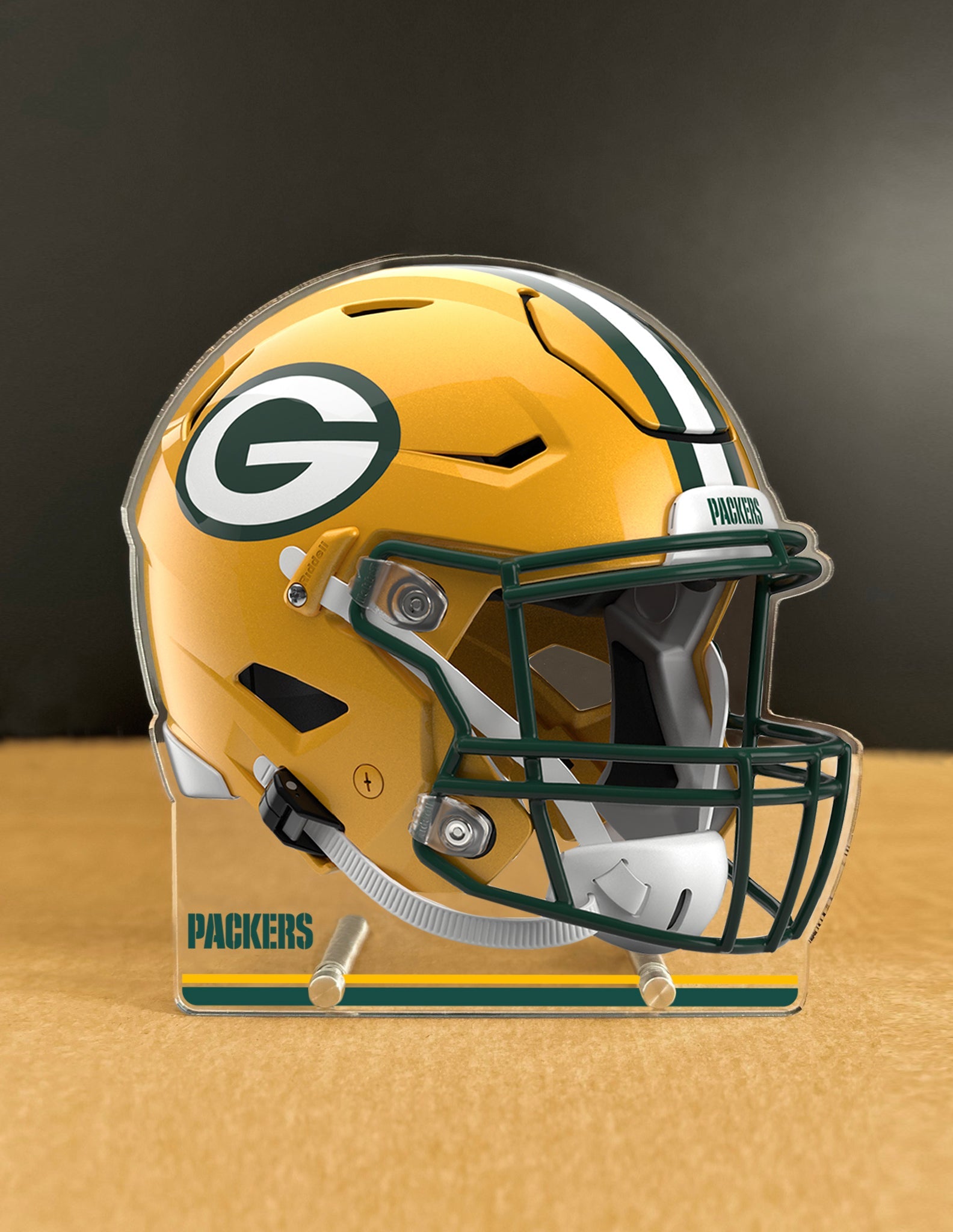 NFL Green Bay Packers Acrylic Speed Helmet Standee – UPI Marketing, Inc.