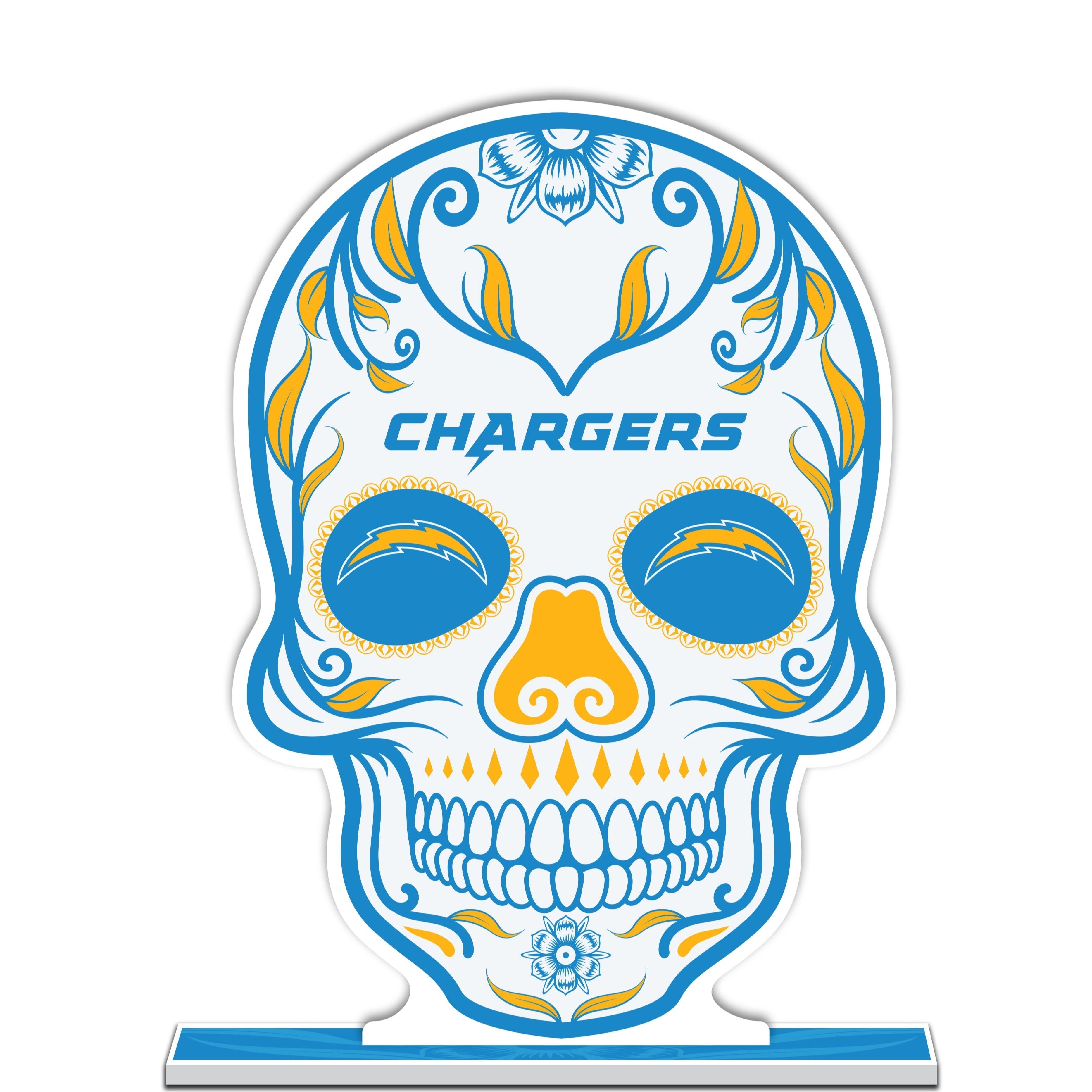 NFL Los Angeles Chargers Día De Los Muertos Sugar Skull Standee – UPI ...