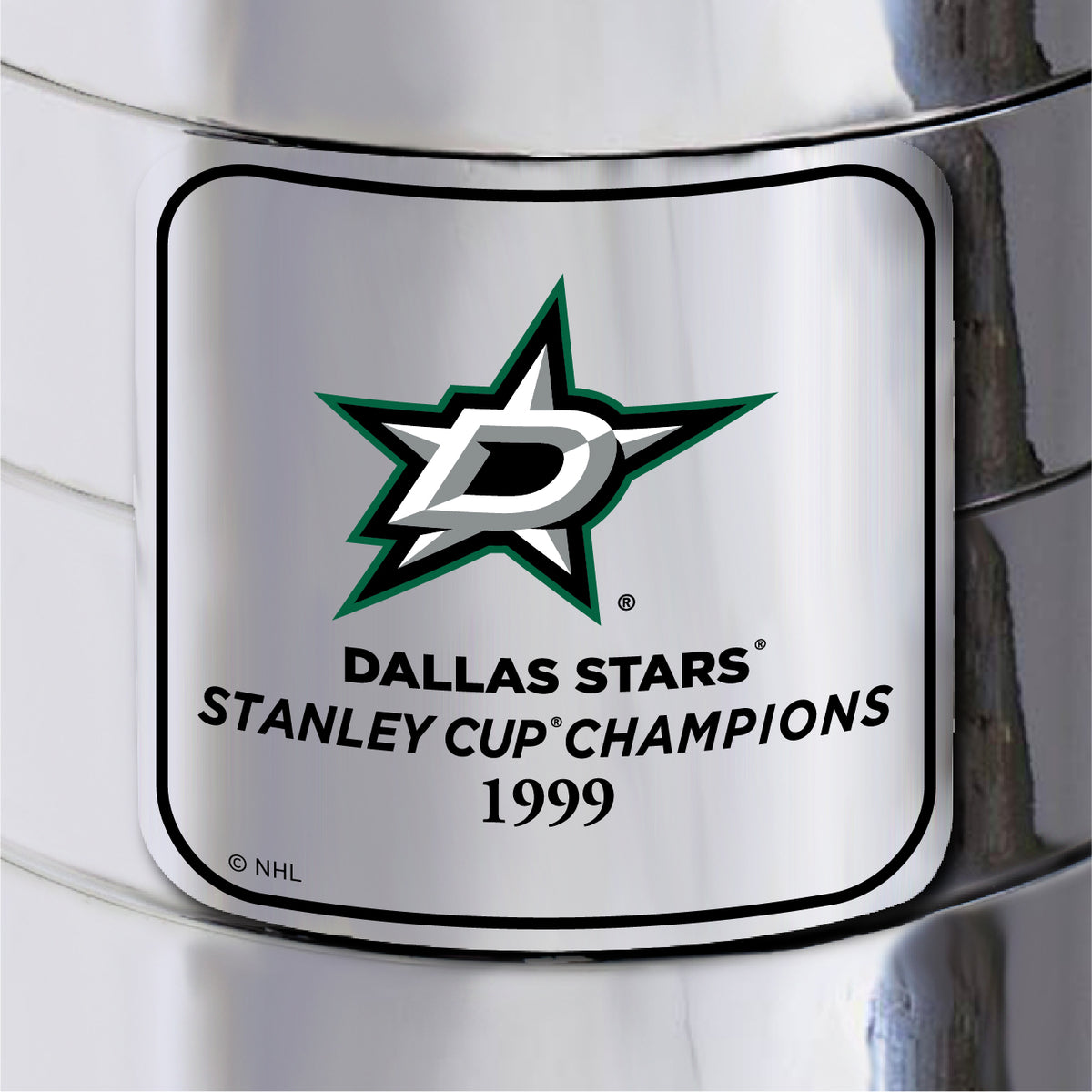 NHL Officially Licensed 25" Replica Stanley Cup Trophy - Dallas Stars ...