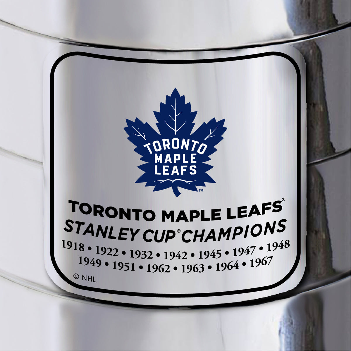 NHL Officially Licensed 25" Replica Stanley Cup Trophy - Toronto Maple ...